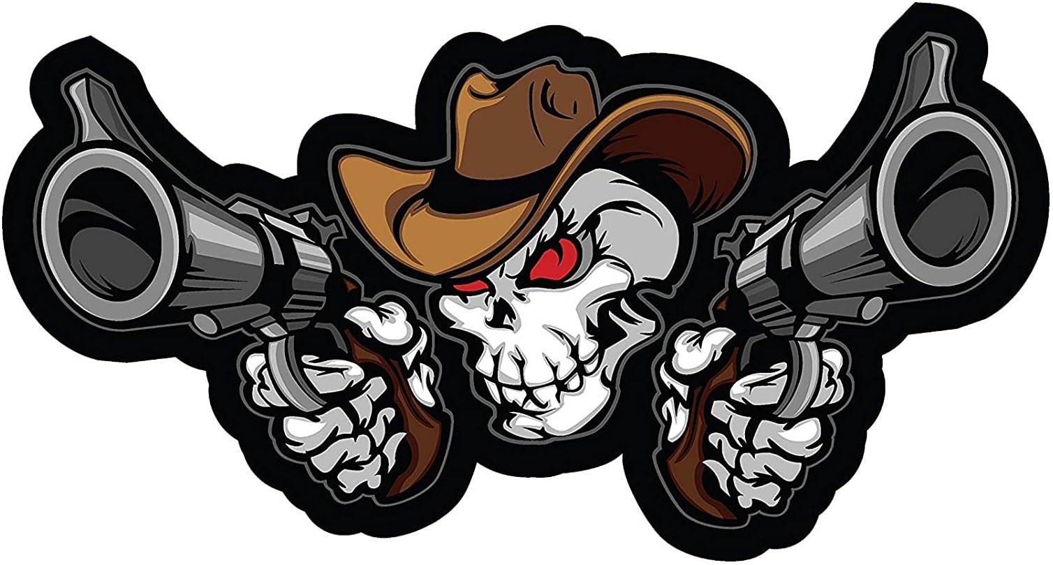 Calaveras Y Pistolas Armas De Calavera Pirata 2507409 Vector En