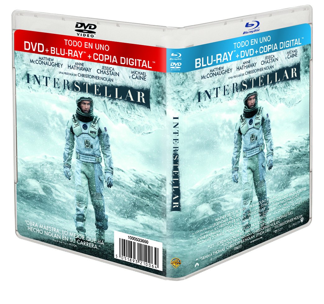 Interstellar (Dvd/Bd/Dc) [Blu-ray]: Amazon.es: Matthew McConaughey ...