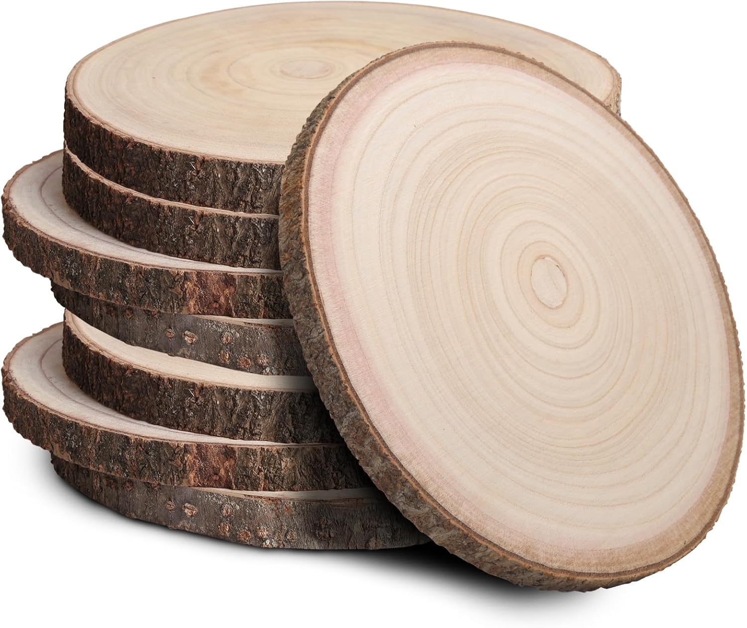 Amazon.com: Wood Slices for Centerpieces, Wood Rounds Cookies for ...