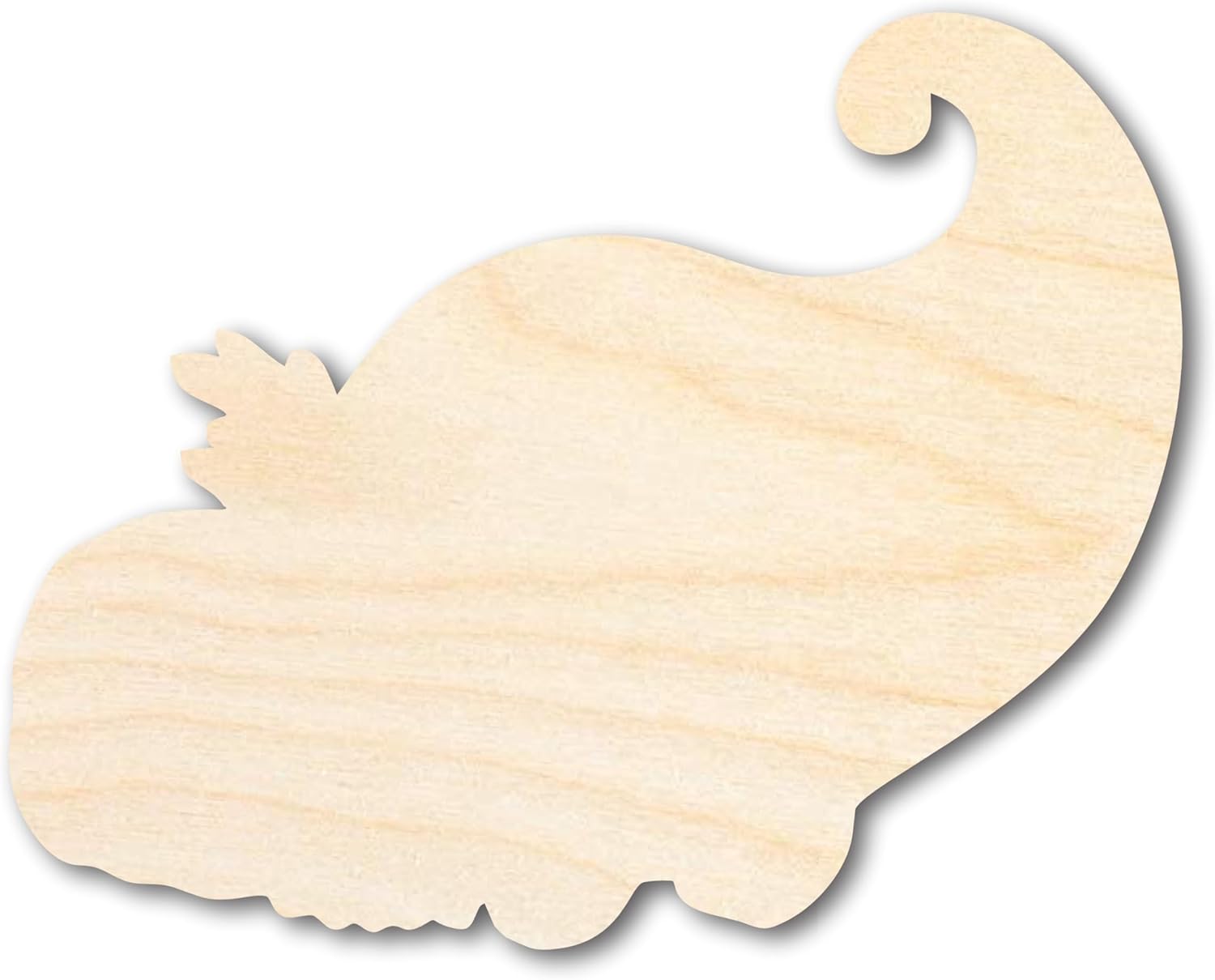 Amazon.com: Unfinished Cornucopia Harvest Shape | Craft Cutout | up to ...