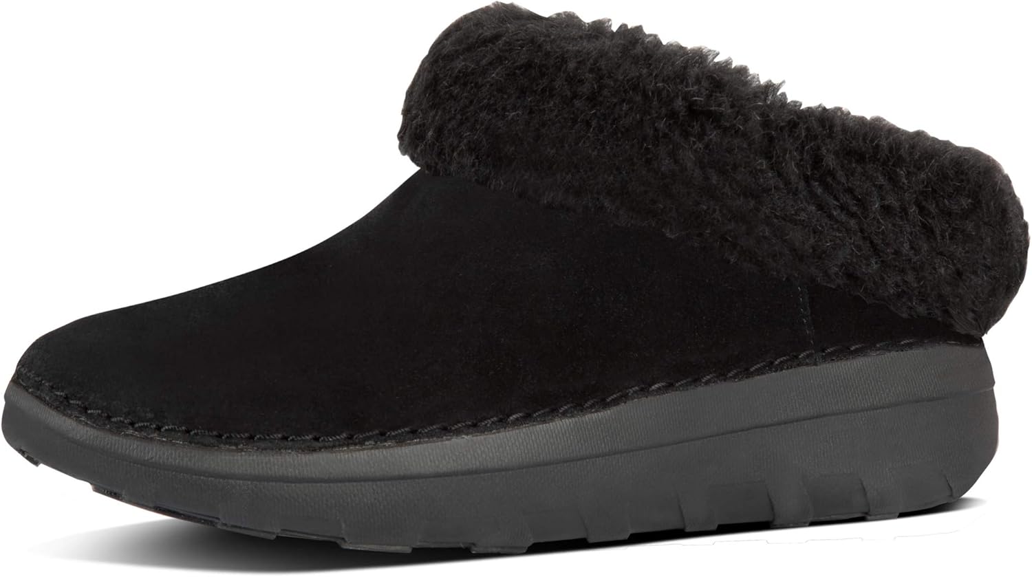 Amazon.com | FitFlop Women's Loaff II Snug Slippers, Black - 5 M | Slippers