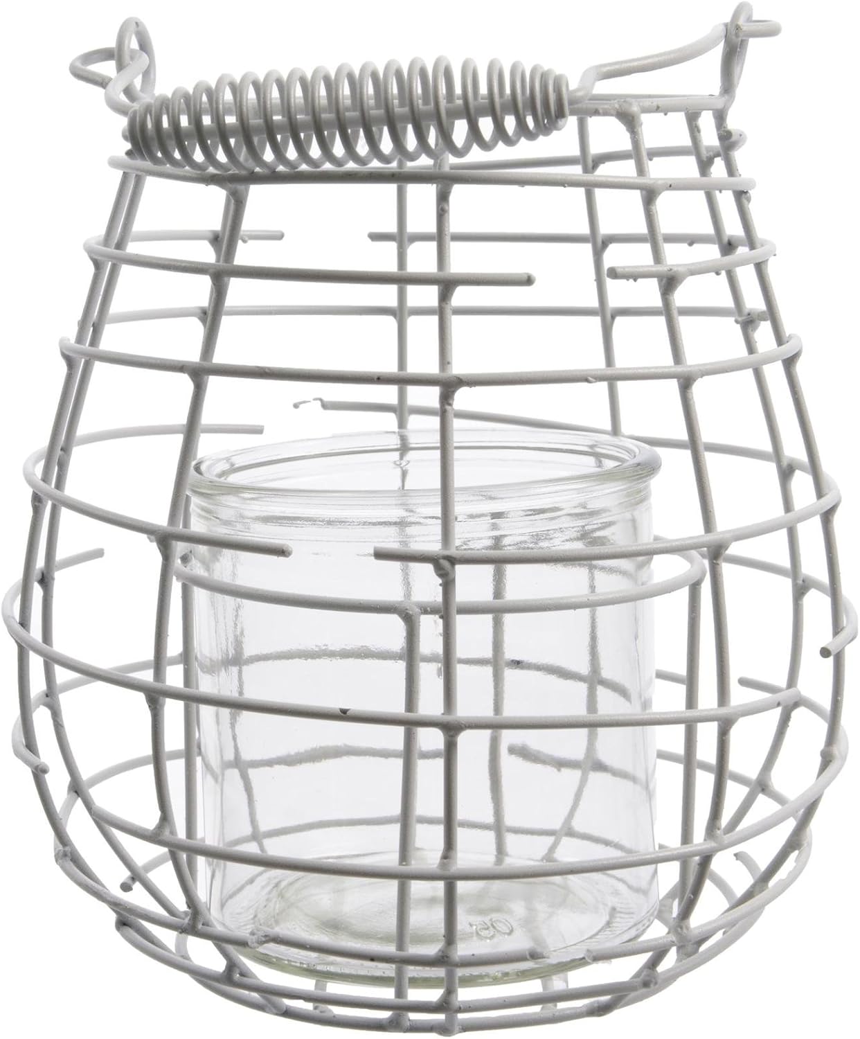 Amazon.com: Decoris 844939 Iron Wire Lantern with Handle : Home & Kitchen