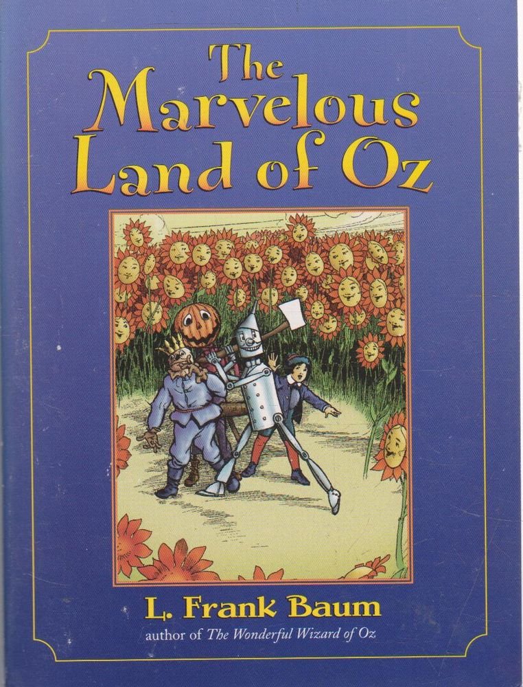 Amazon | The Marvelous Land of Oz (Books of Wonder) | Baum, L. Frank ...
