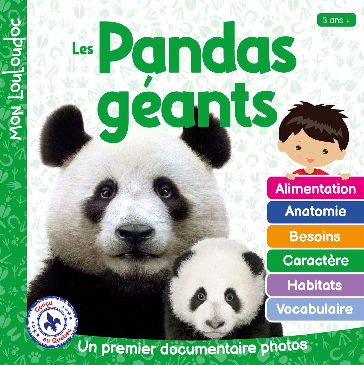 Les pandas géants: Un premier documentaire photos: Ouellet, Marie ...