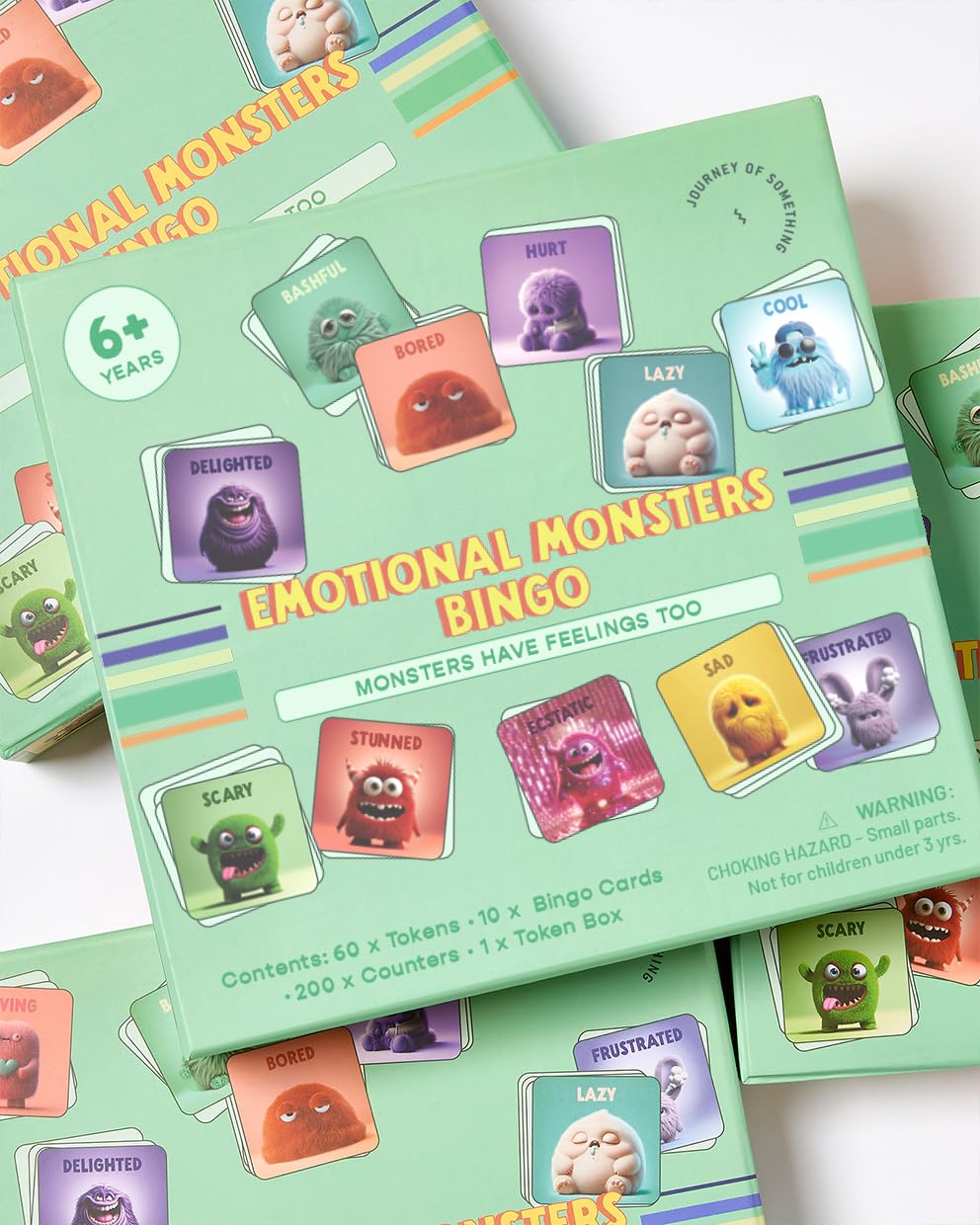 Emotional Monsters Bingo – Fun & Educational Game for Kids – Learn ...