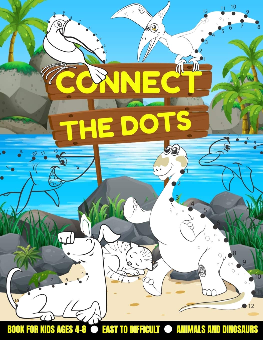 Buy Connect The Dots Book For Kids Ages 4 8 Easy To Difficult 