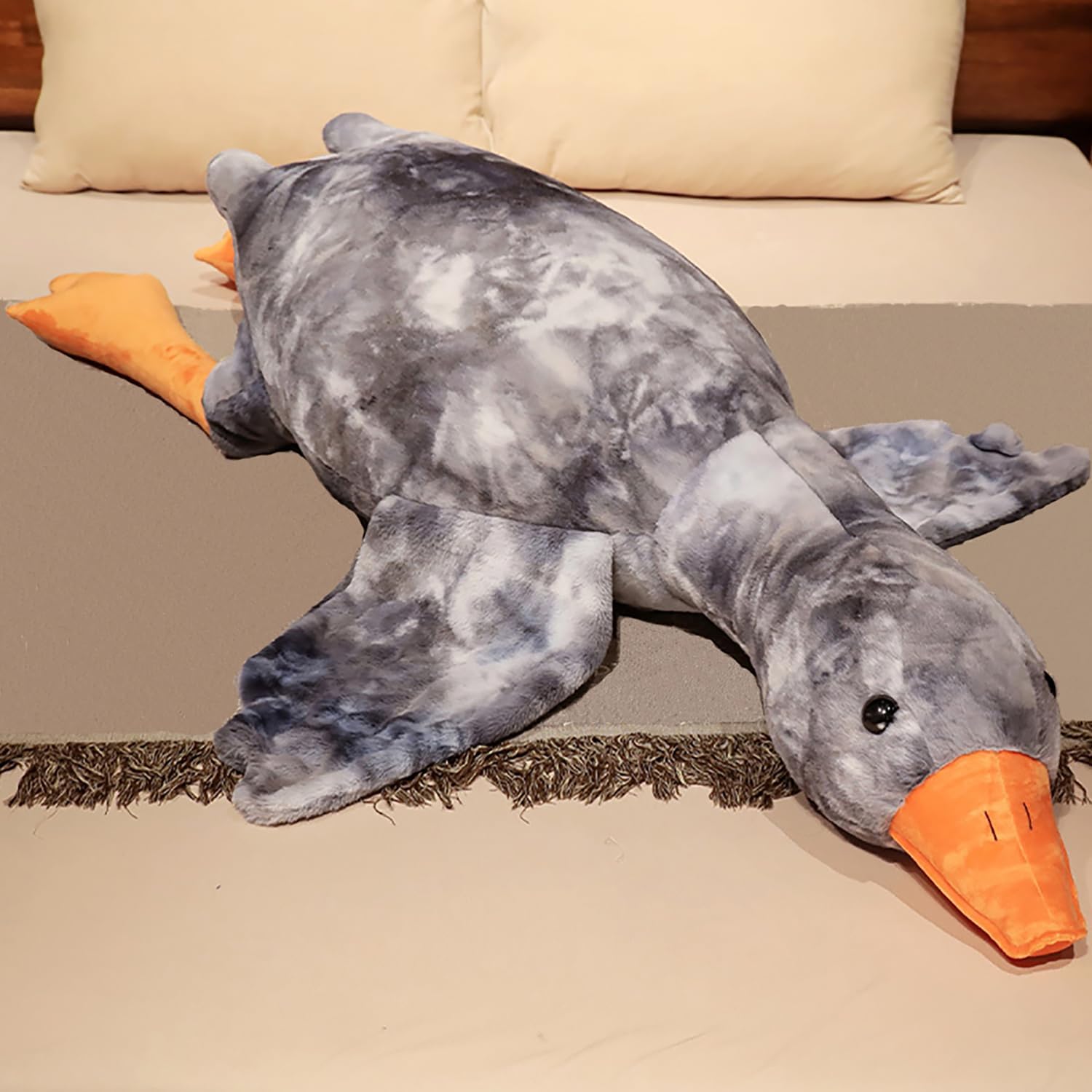 Amazon.com: LOWEMN Goose Stuffed Animal Very Fat-6 Foot Giant Cute Duck ...