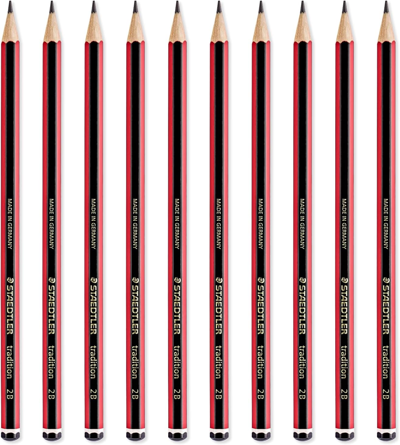 STAEDTLER Tradition Pencil - Drawing Sketching Art - Pack of 10 Pencils ...