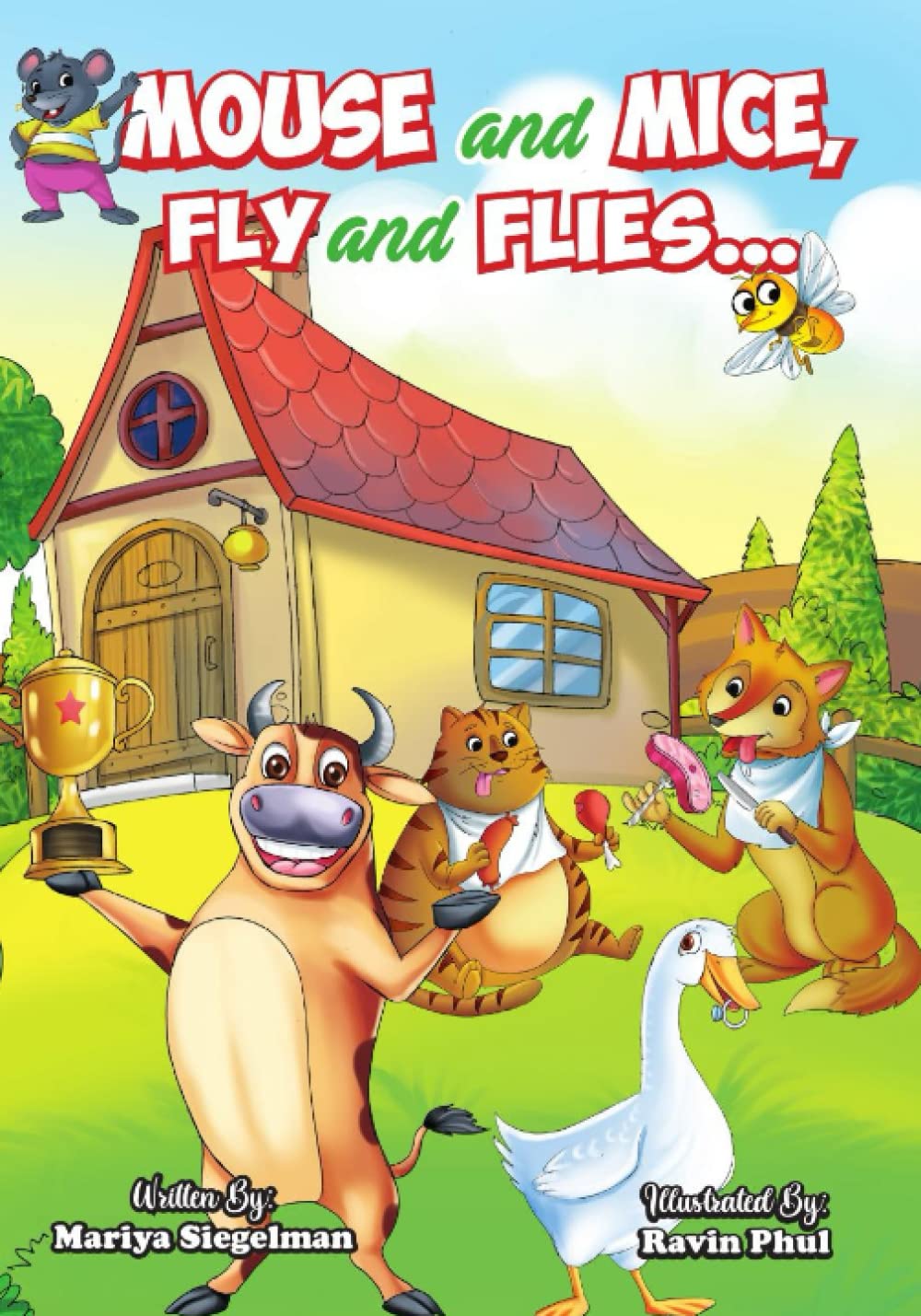 Buy Mouse and Mice, Fly and Flies: Funny, Easy to Read Picture Book ...