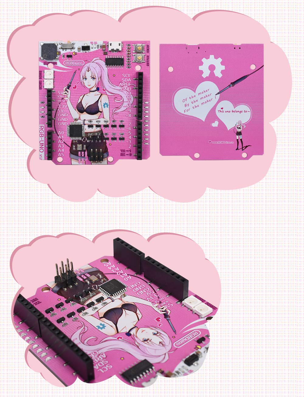 BIQU RGBDuino UNO V1.2 Jenny Development Board in Nepal at NPR 3638, Rating: 5