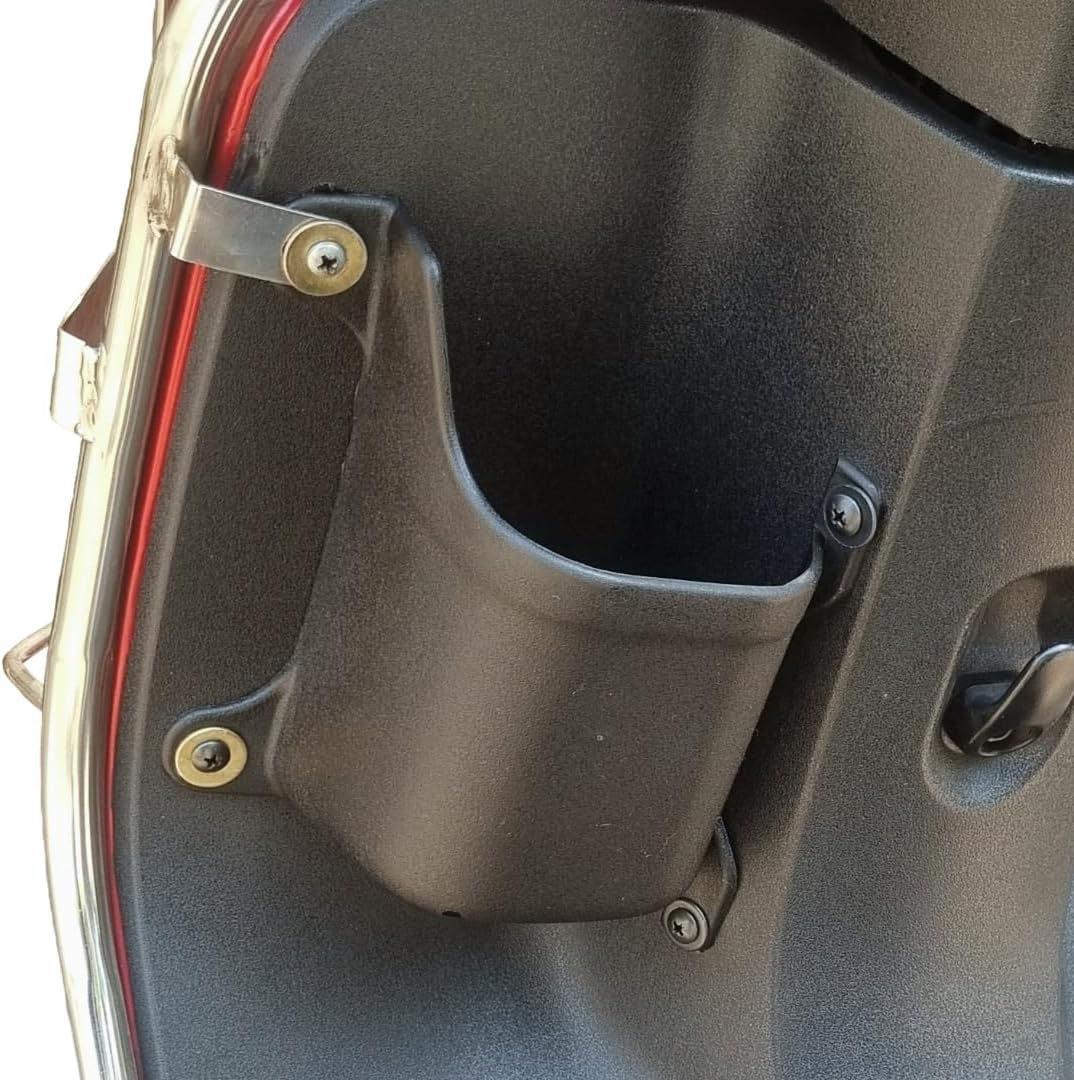 CARIZO Bike Side Luggage Box (Black) Compatible with Bajaj Pulsar 150 ...