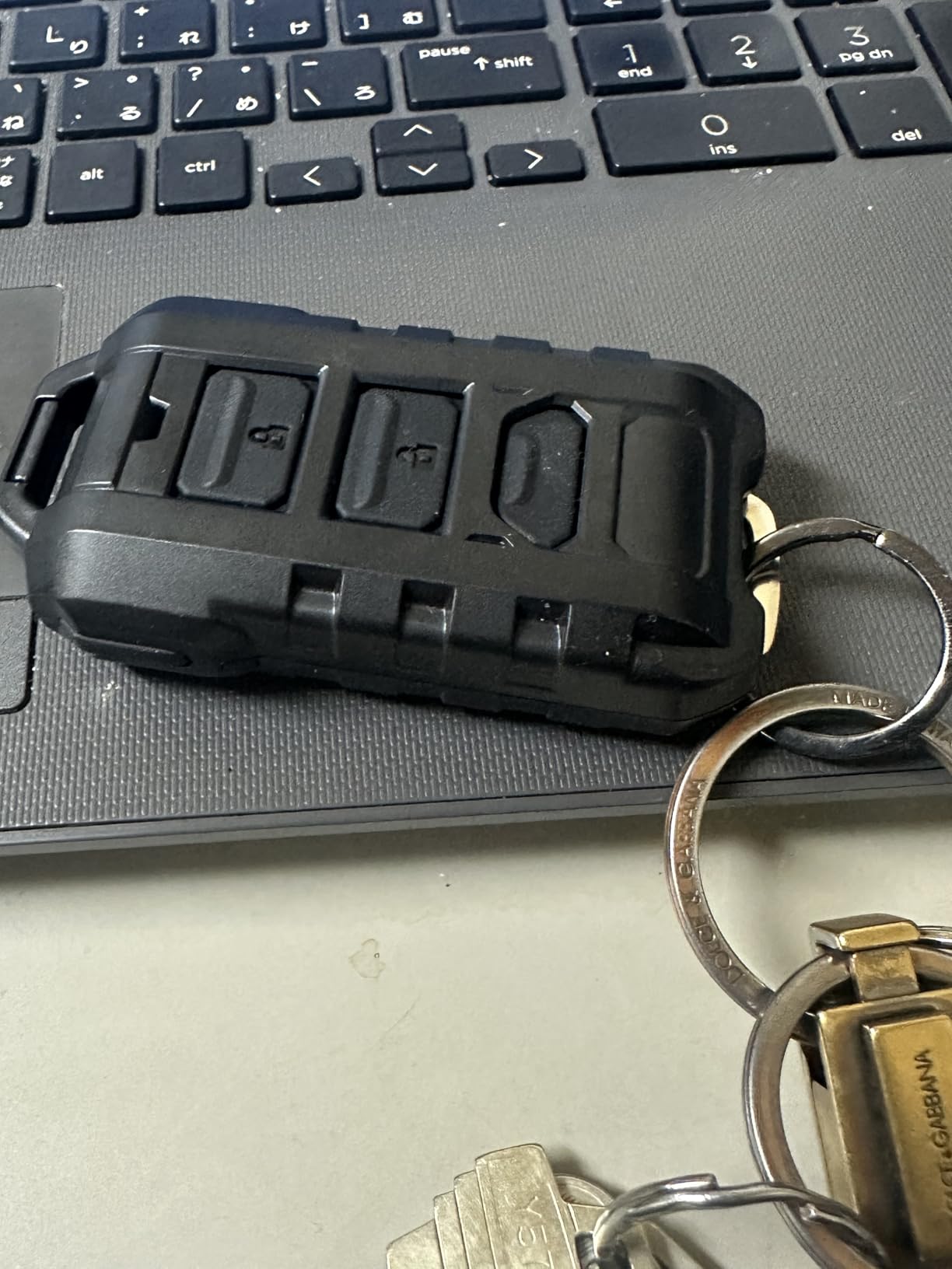 Amazon | 星光産業 EXEA デリカ専用 D:5 スマートキーカバー ブラック E106DC | キーケース・キーホルダー | 車＆バイク