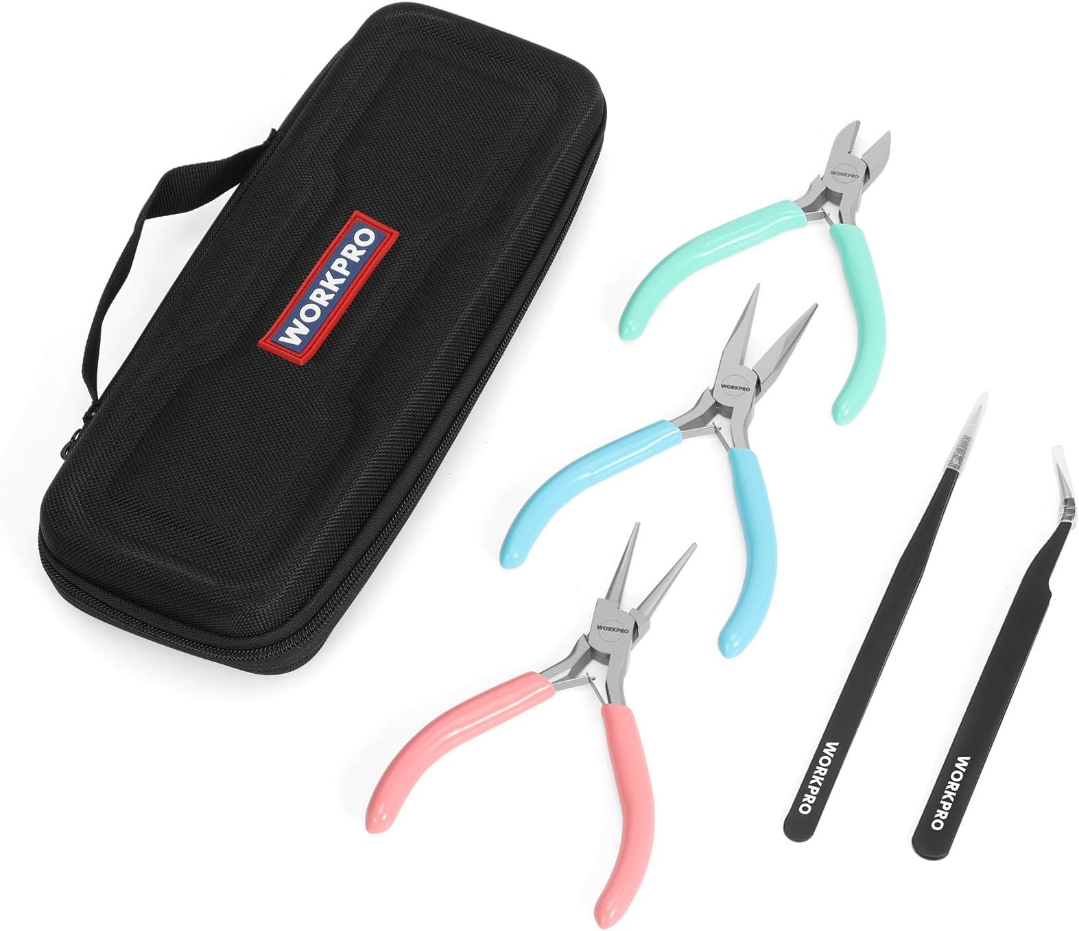 Amazon.com: Acejoz Jewelry Making Tools Kit: 6pc Set, Including Needle ...