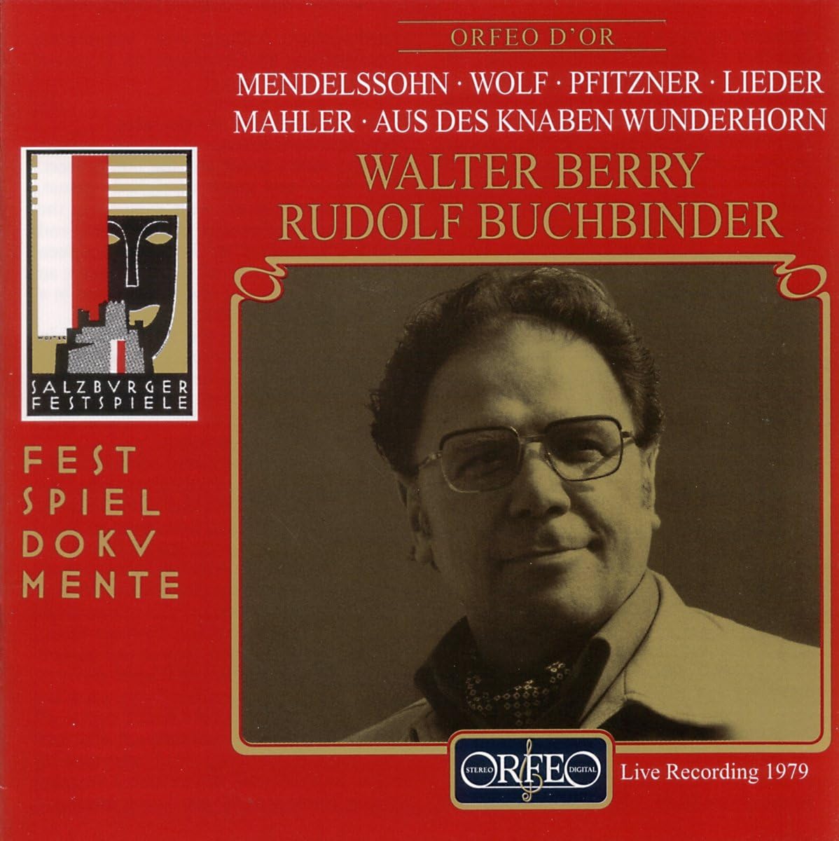 WALTER BERRY:LIEDERABEND: Amazon.co.uk: CDs & Vinyl