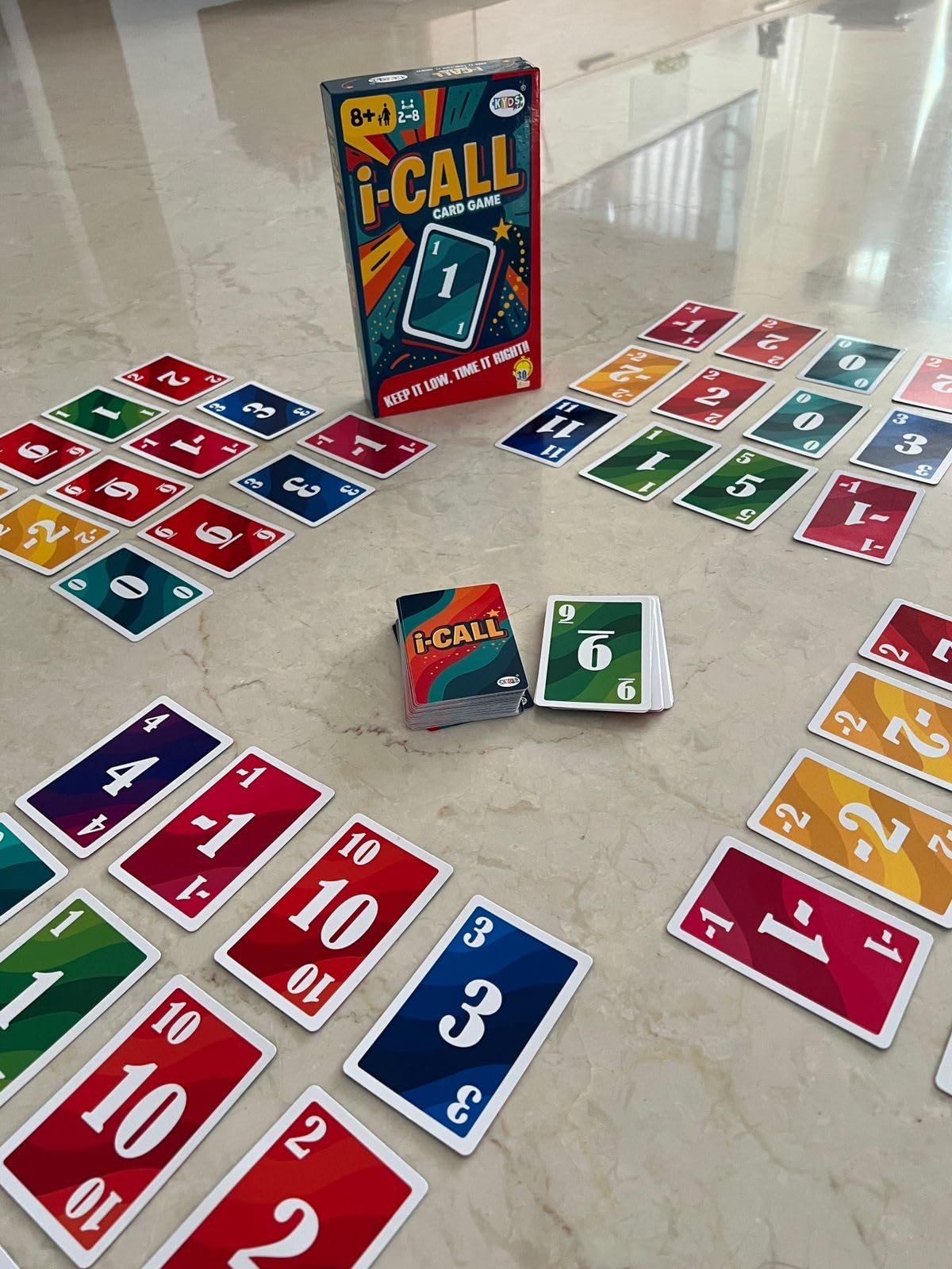 KYDS Play i-Call Card Game, Family/Large Group Table top Cards for Game ...