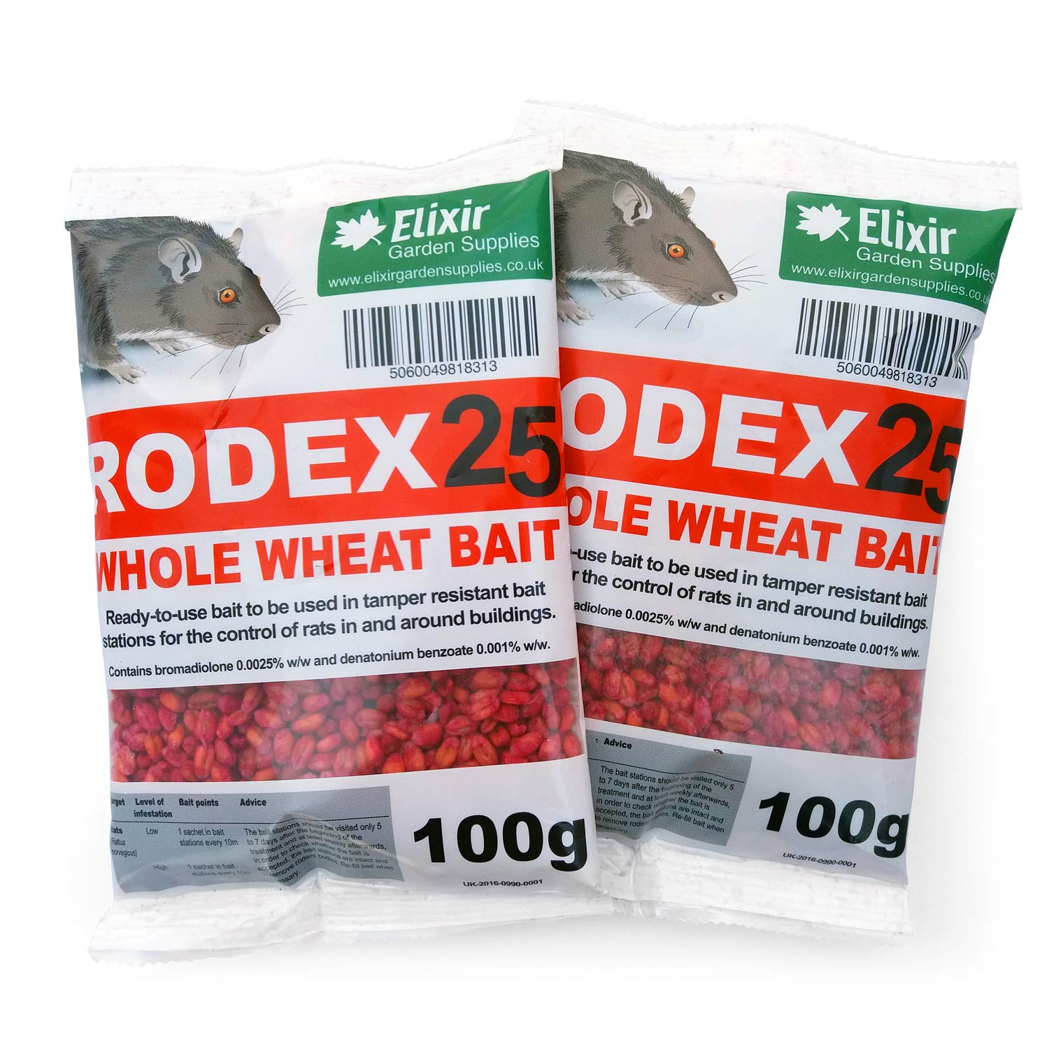 Elixir Gardens Rat Poison Grain Poisoning 200g Strongest Available ...