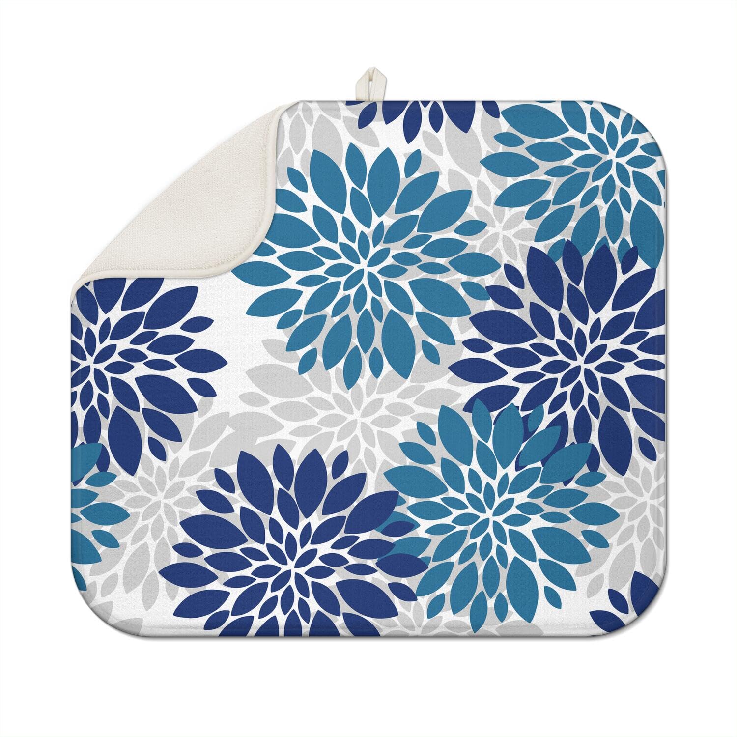 Amazon.com: Dish Drying Mat, Highly Absorbent Microfiber Kitchen ...