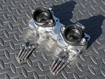 Amazon.com: NEW Banshee BILLET intakes manifold + boots 26 28 29 30mm ...