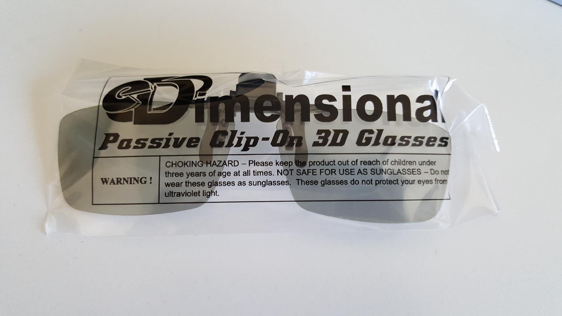 Amazon.com: ED Cinema Clip-On 3D Glasses 4 Pack for LG 3D TVs - Adult ...