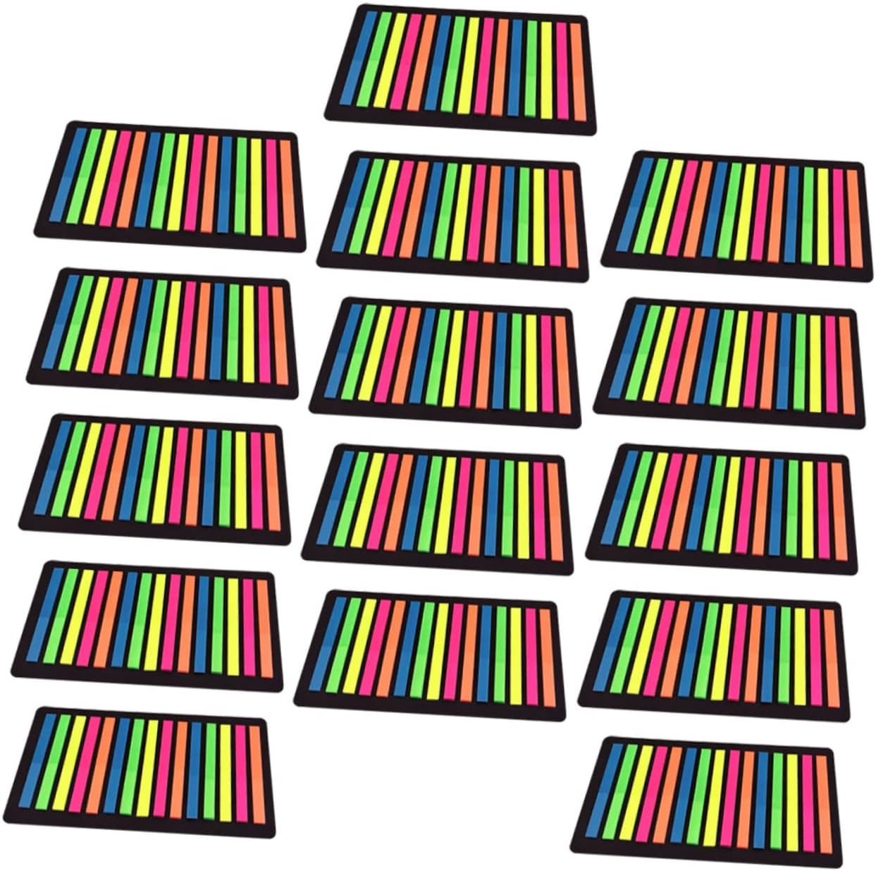 MAGICLULU 75 Sheets Annotation Tabs Colorful Page Markers Removable ...