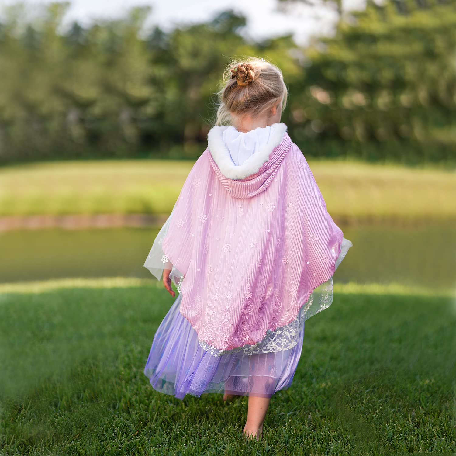 Snapklik.com : Aoiviss Princess Cape For Girls Princess Hooded Cape ...