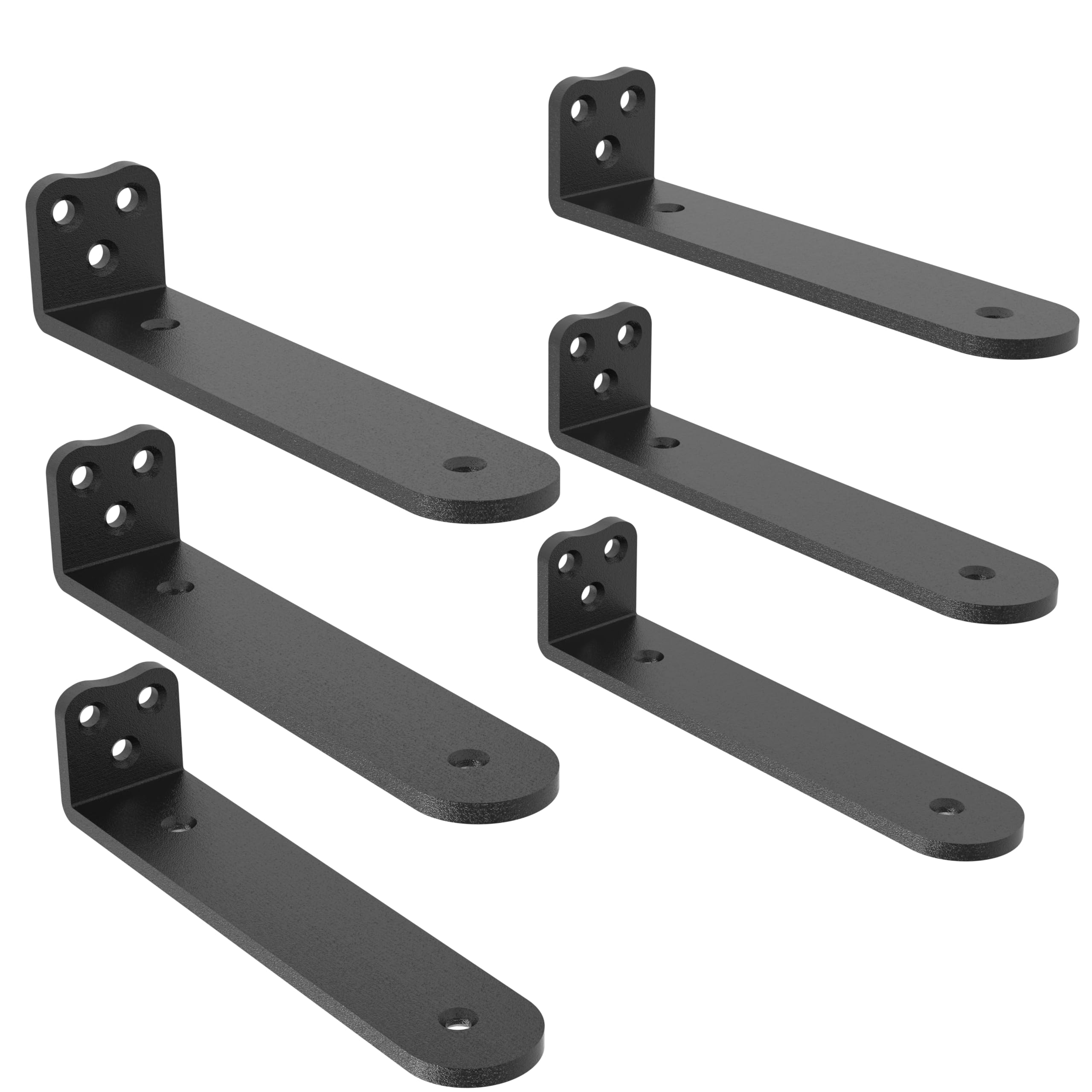 Amazon.com: Heavy Duty Shelf Bracket, 1/4 Inch Thick,（6 Inch -6 Pack ...