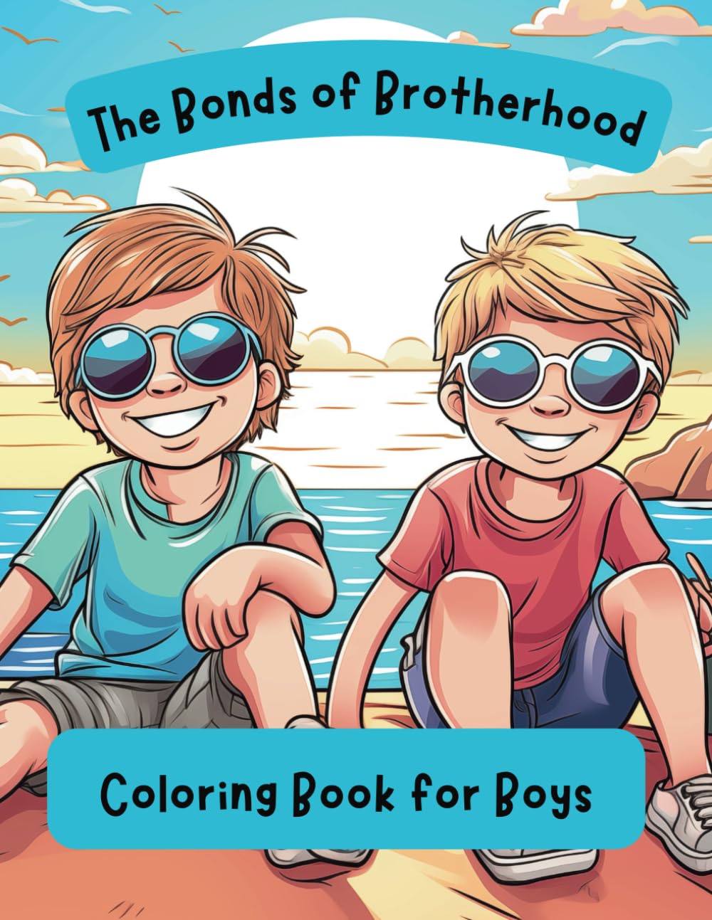 The Bonds of Brotherhood Coloring Book for Boys: Spice, EK ...