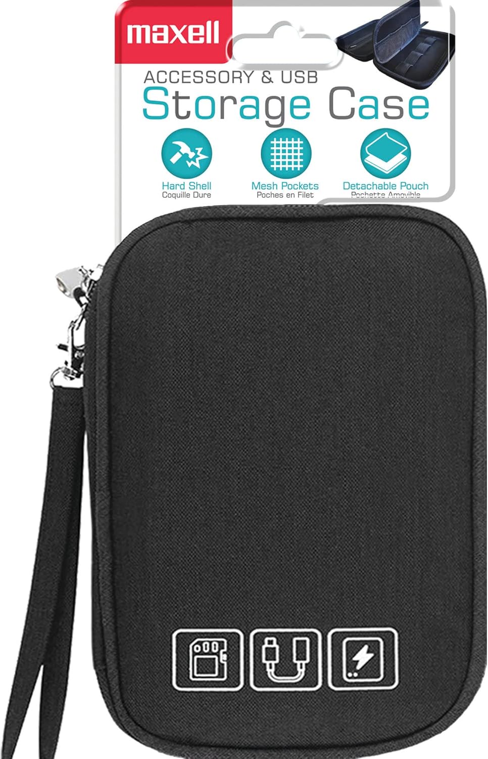 Amazon.com: Maxell® USB & Accessory Storage Organizer, Black, 199517 ...