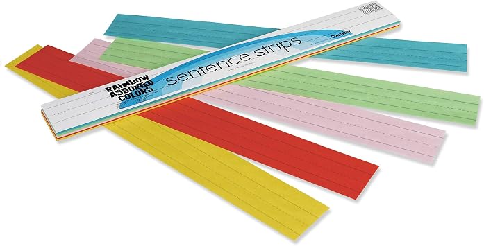 amazon-rainbow-kraft-lightweight-sentence-strips-5-assorted