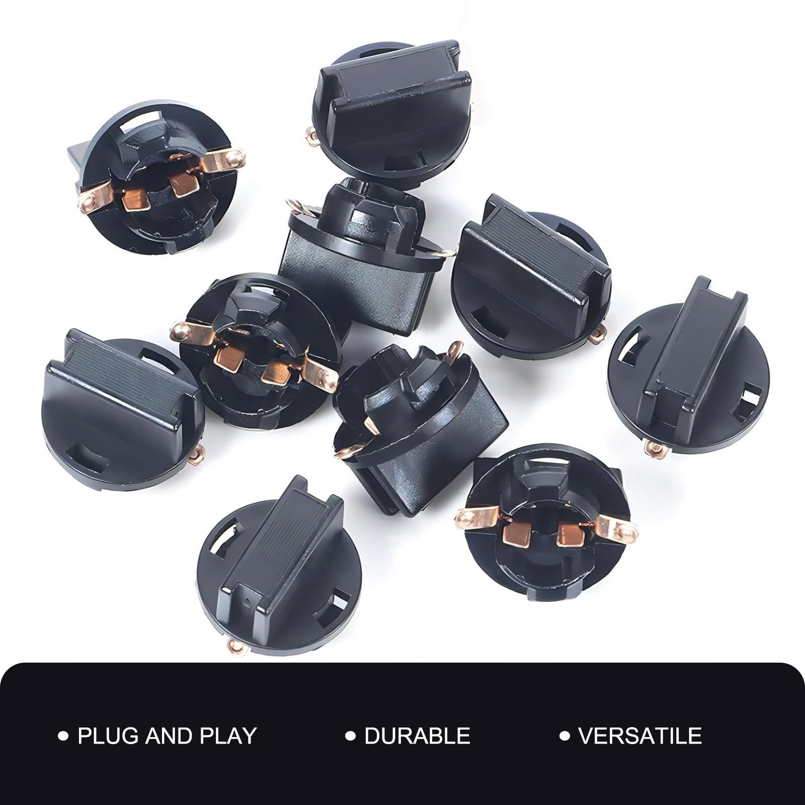 Snapklik.com : Dawfall 10 PCS T10 Twist Lock Socket, W5W T10 168 194 ...