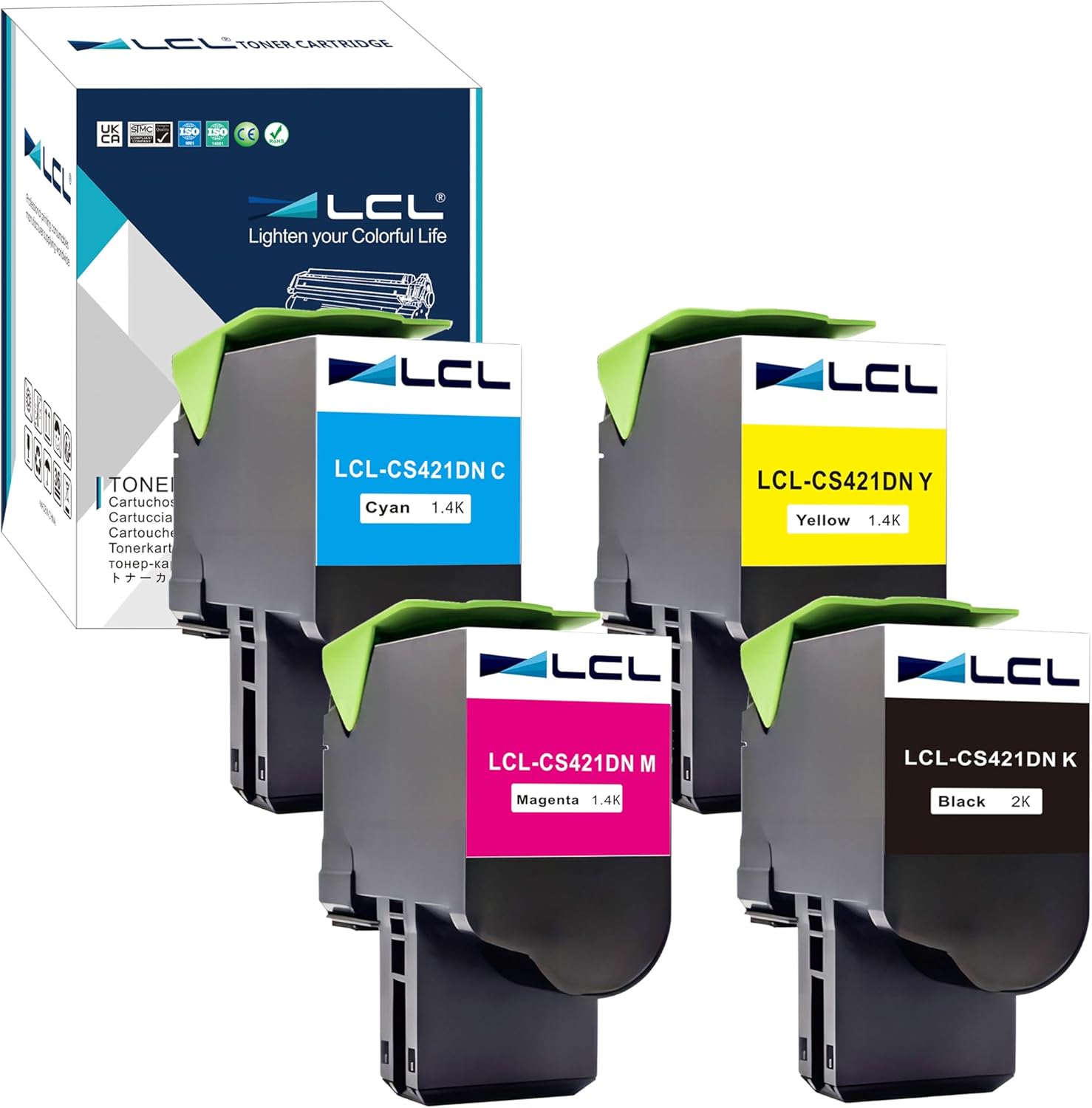 Amazon.com: LCL Remanufactured 78C10 Toner Cartridge Replacement for ...