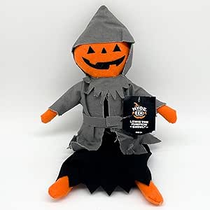 Amazon.com: Hyde~and~EEK~Lewis Pumpkin Halloween Ghoul Plush Doll, Gray ...