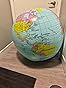 Amazon.com: SWR 36 Inch PVC Inflatable World Globe, Blue - Educational ...