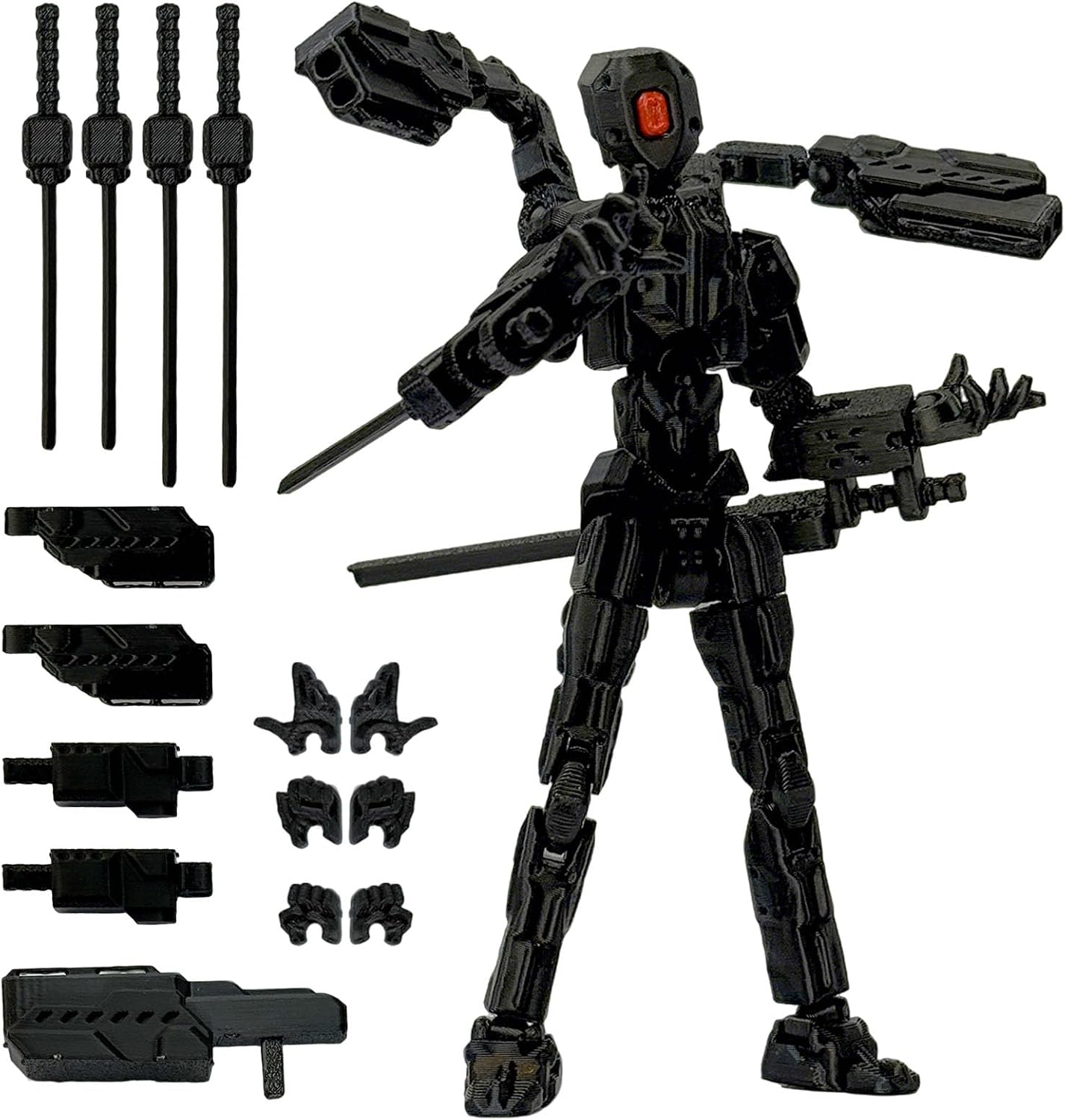 Amazon.com: T13 Assembly Completed Action Figure, T13 Robo 13,Gift for ...