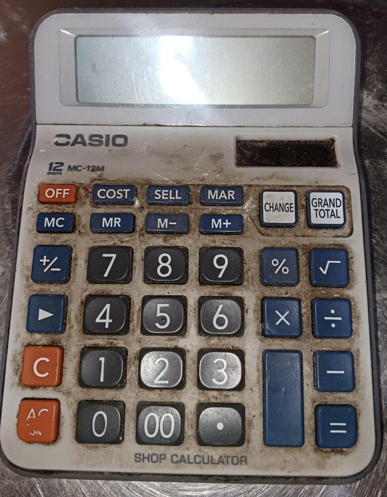 Casio MC-12M Shop Calculator : Amazon.in: Office Products
