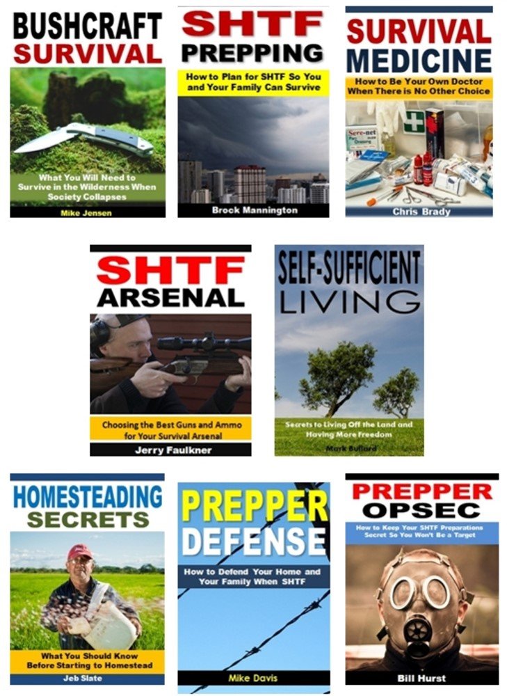 Amazon.com: SHTF 8-Book Box Set: Bushcraft Survival, SHTF Prepping ...