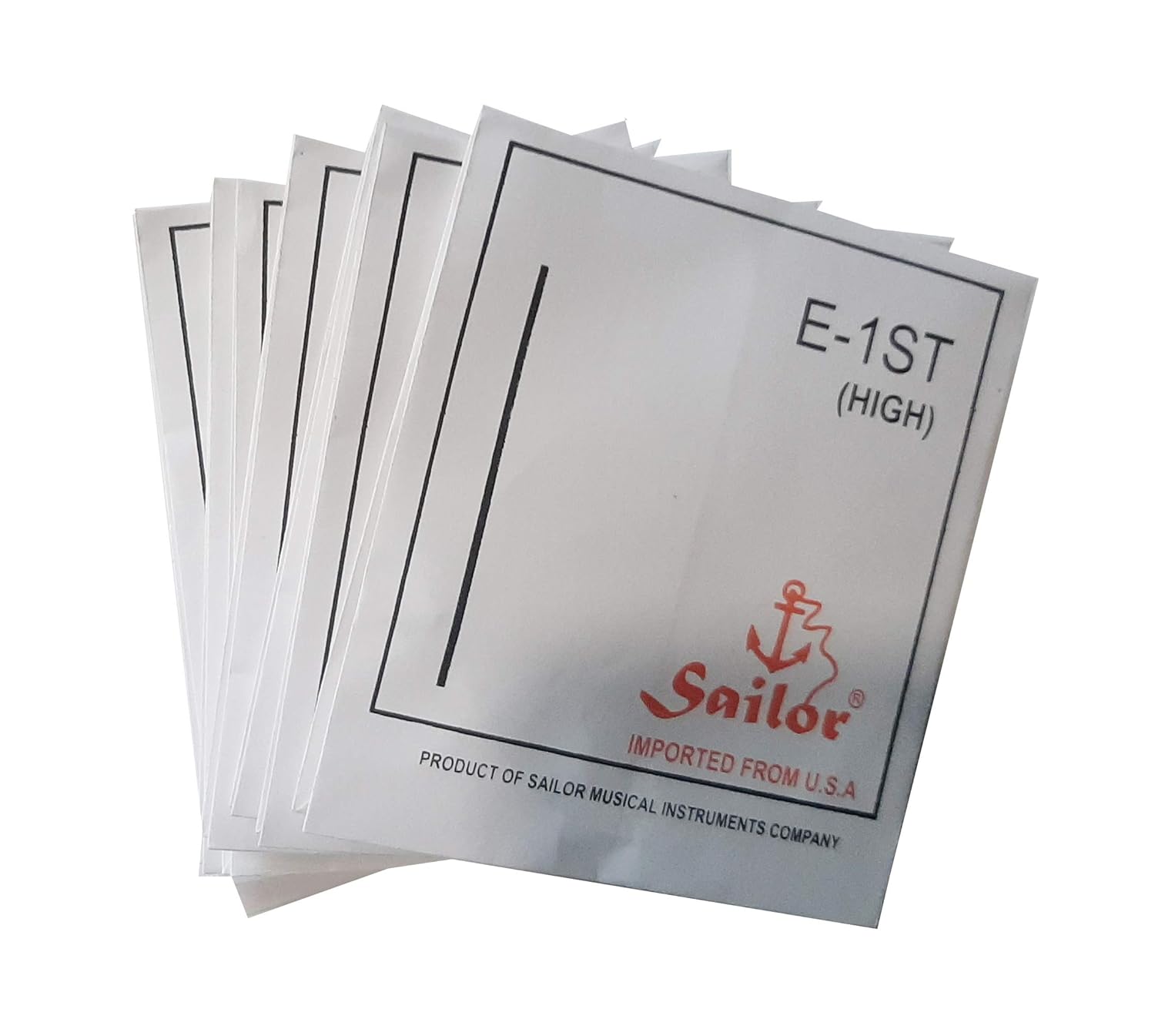 Sailor E-ist (high) acoustic guitar strings combo of 5 : Amazon.in ...
