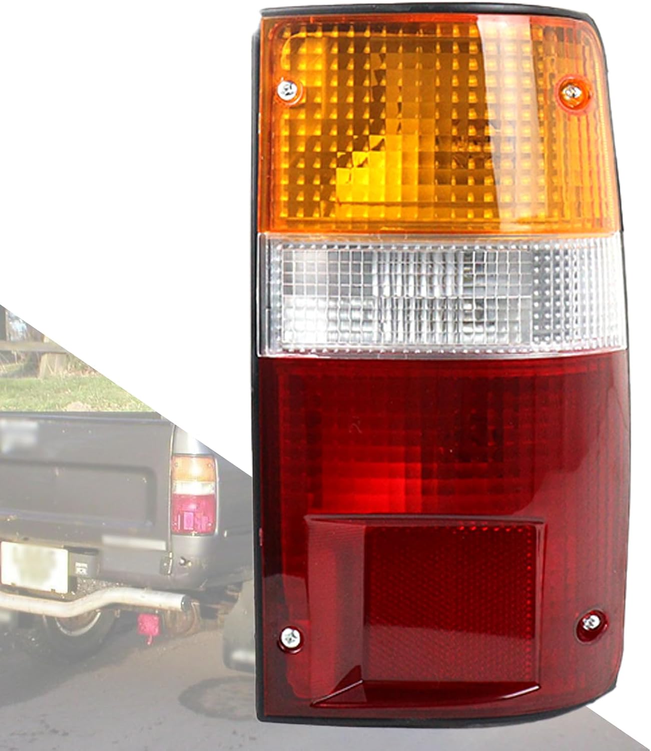 Amazon.com: MACIMAI Tail Light for Toyota Hilux MK3 LN RN YN Pickup 2WD ...