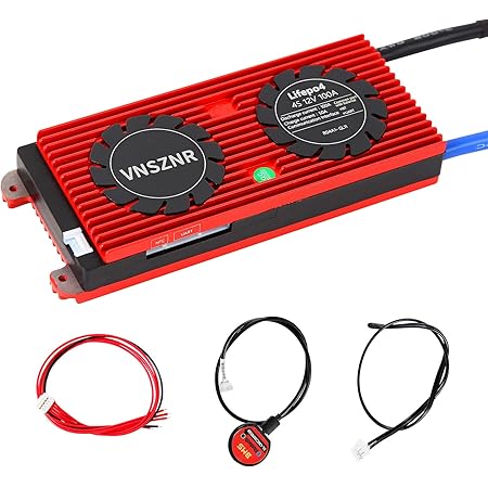 Amazon.com: DALY Smart BMS 4S 12V 100A LiFePO4 PCB Protection Board ...