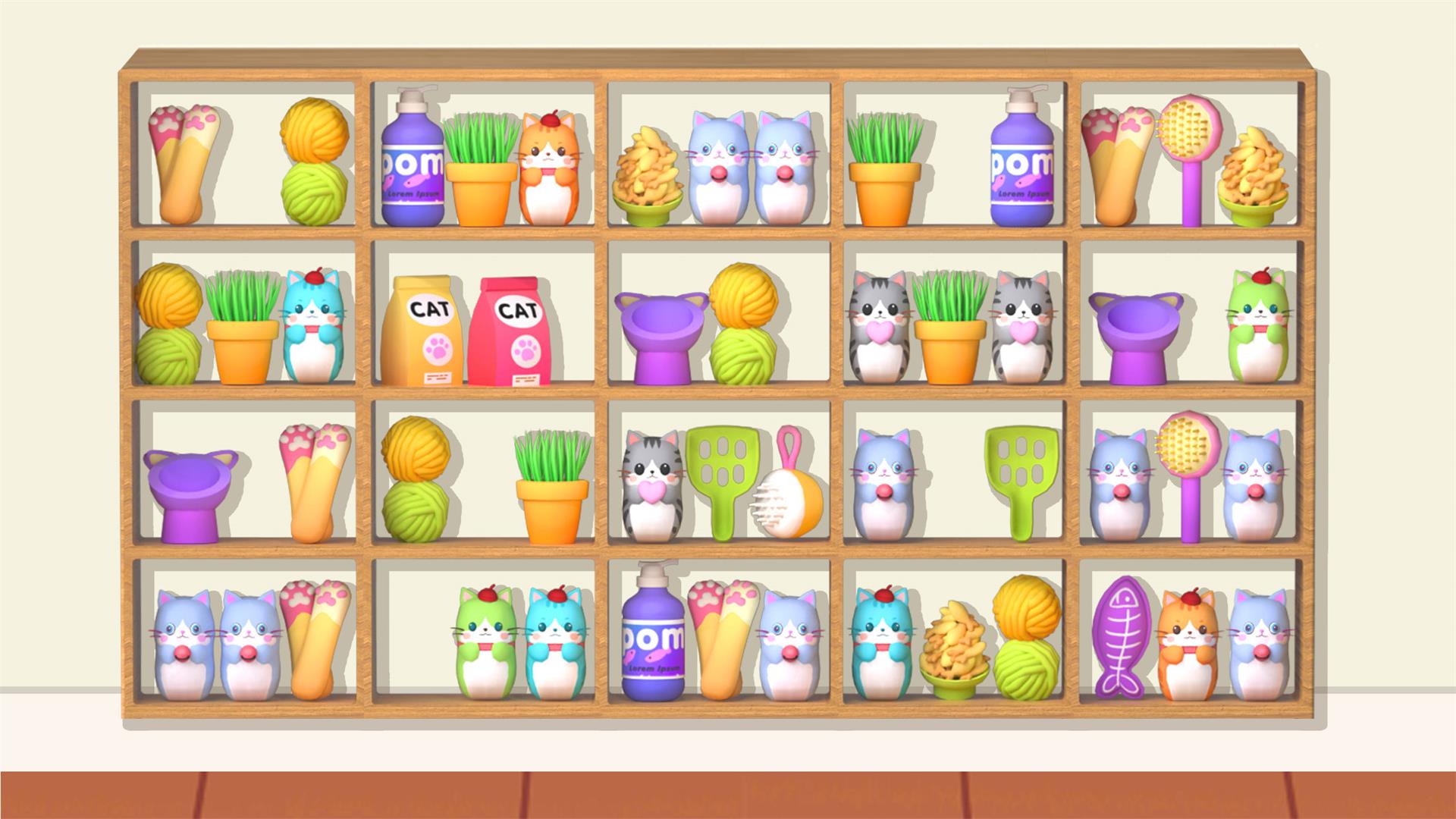 Triple Cat Sort - App on Amazon Appstore