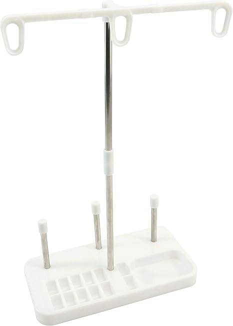 Amazon.com: Light Weight Thread Stand - 3 Spools Holder for Domestic ...