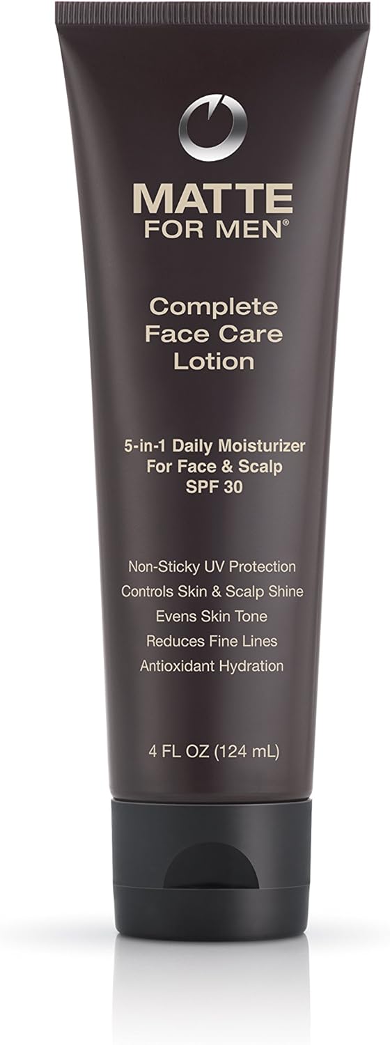 Matte For Men Complete Face Care Lotion with SPF 30, 4.0 Ounce : Amazon ...