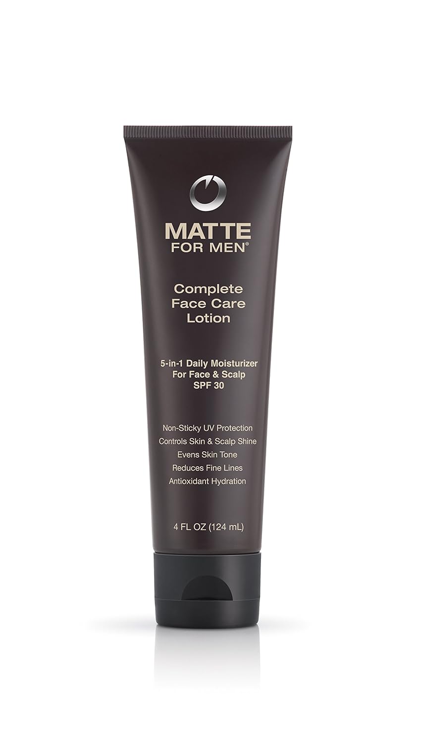 Amazon.com: Matte For Men Complete Face Care Lotion with SPF 30, 4.0 ...