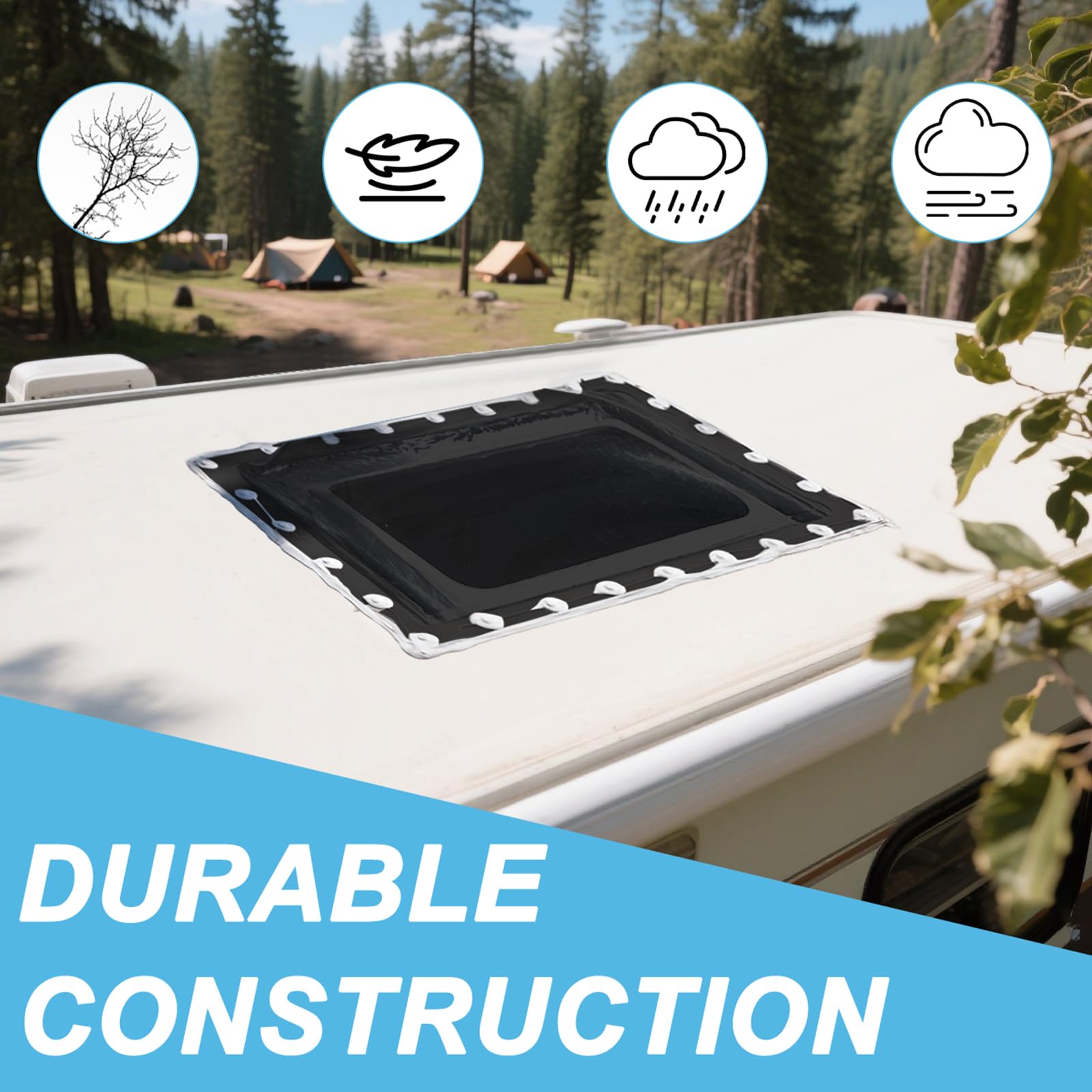 Snapklik.com : XMK 18" X 34" RV Skylight Replacement Fit 14" X 30 ...