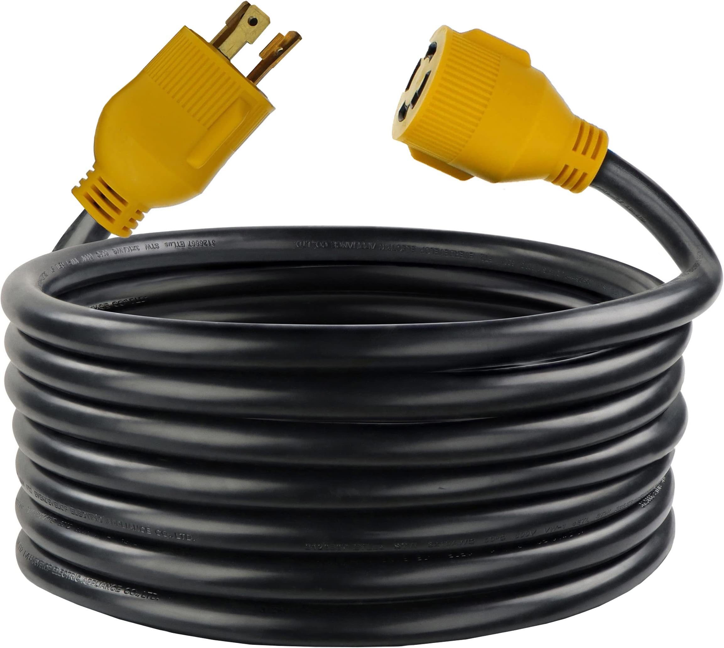 Amazon.com: ABN 30 AMP Generator Cord – 10ft Heavy Duty Extension Cord ...