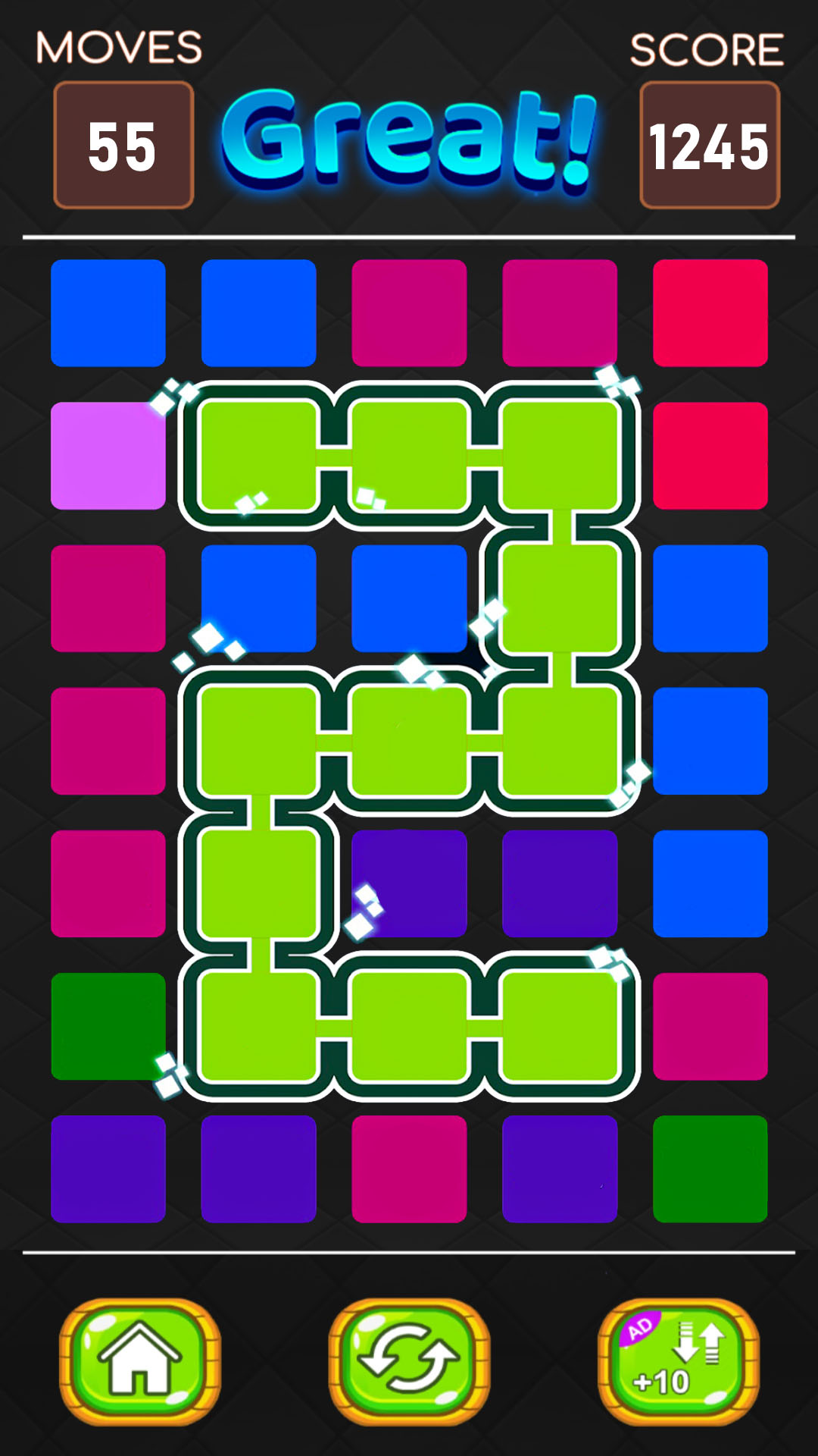 Block Merge Master! Collect Em All Blocks Connect & Clear Color Block ...