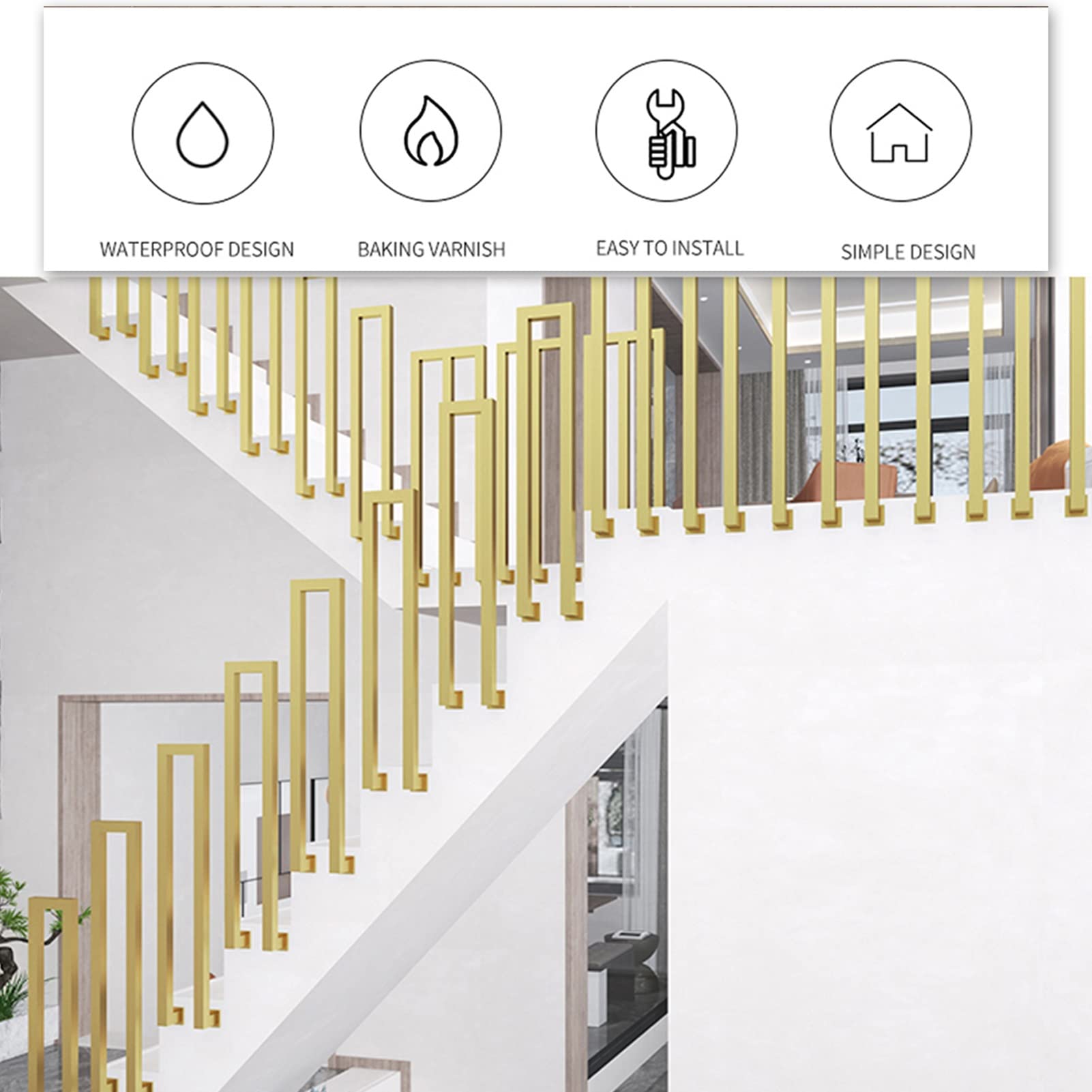 Pinnacle Folding Rail For Stairs