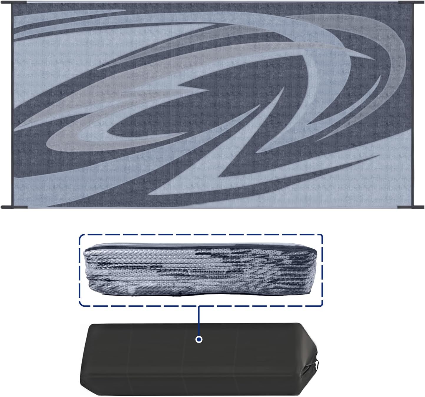 Amazon.com: TIPHOPE RV Outdoor Rugs,Waterproof 9x6 FT Outdoor Camping ...