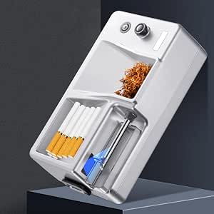 Amazon.com: ZIJINGM DIY Cigarette Rolling Tool, 6.5/8MM Electric ...