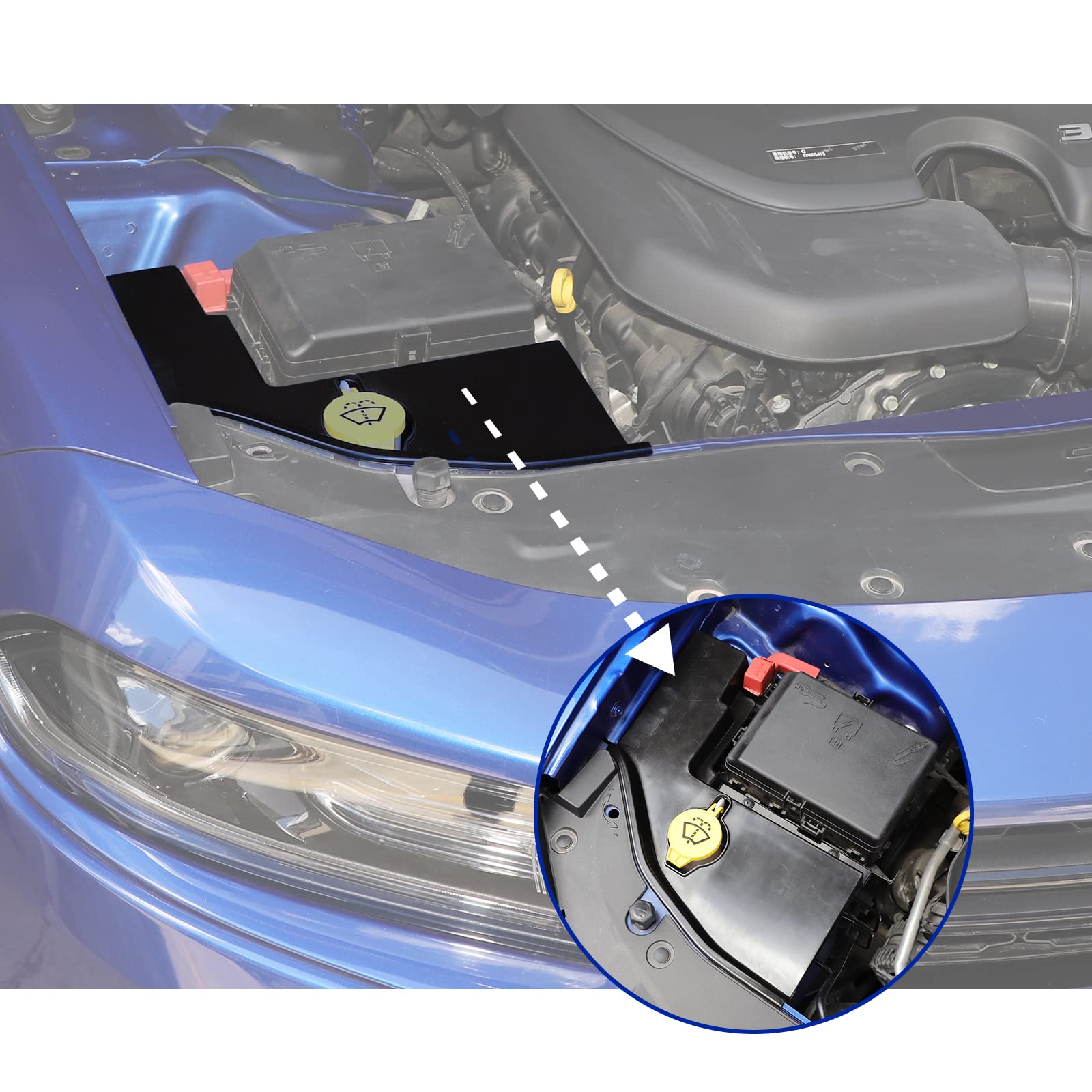 Snapklik.com : For Dodge Charger Chrysler 300/300c 2015-2024+ Plastic ...